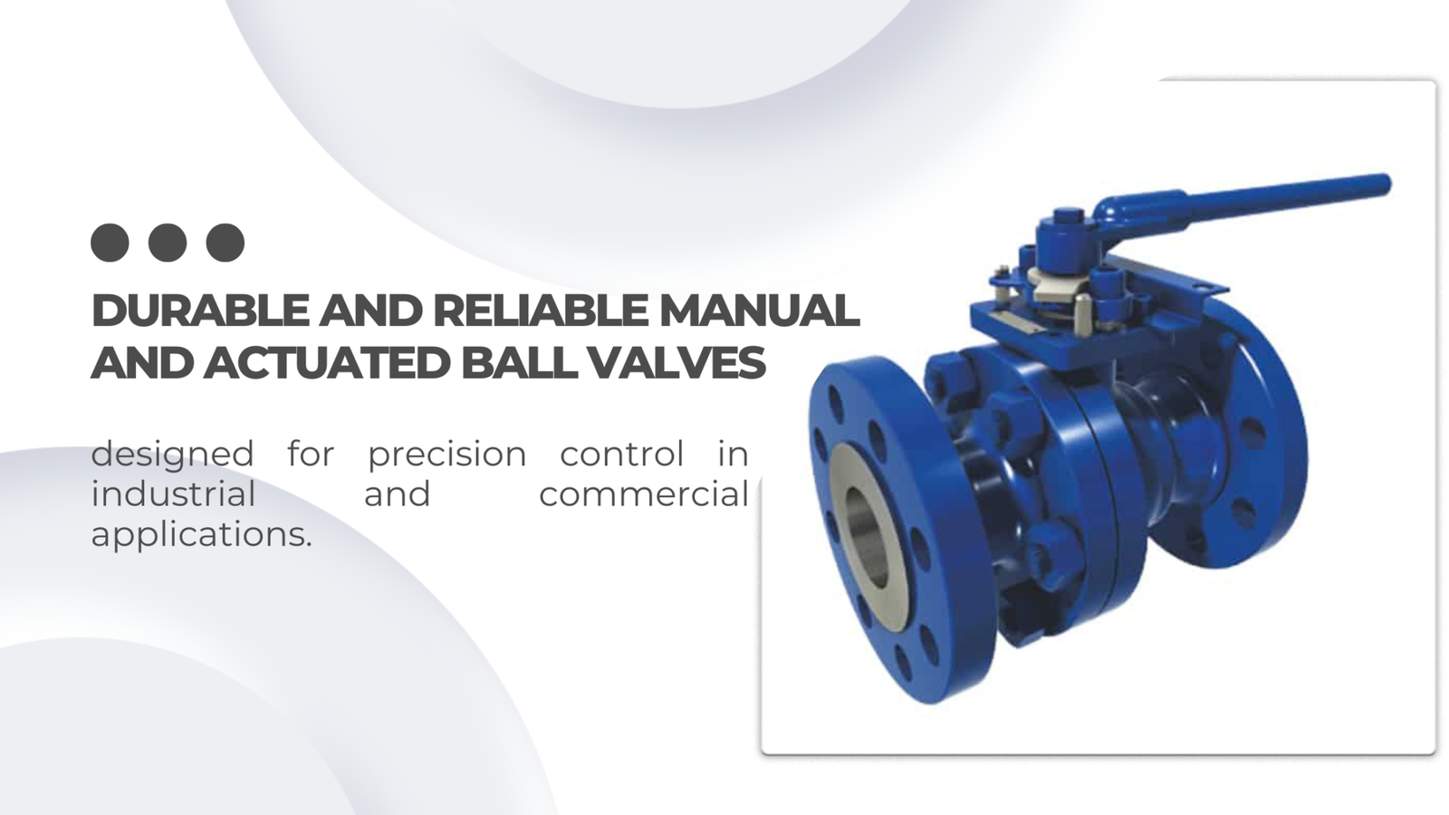 Manual & Actuated Ball Valves – Elite Gas Technologies